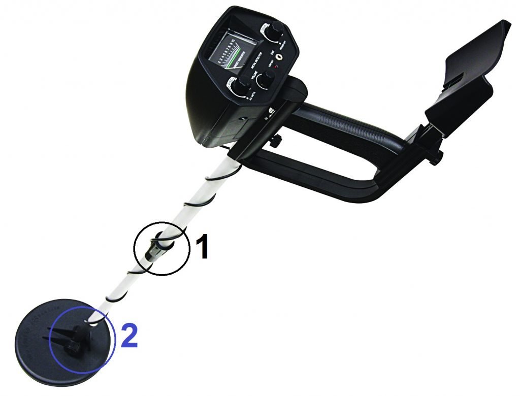 American Hawks Explorer Metal Detector | View Meter Display | Treasure ...